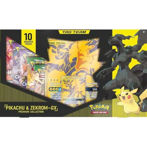 (1) Pokémon TCG: Pikachu & Zekrom-GX Premium Collection (Sealed) – More Than Pokémon